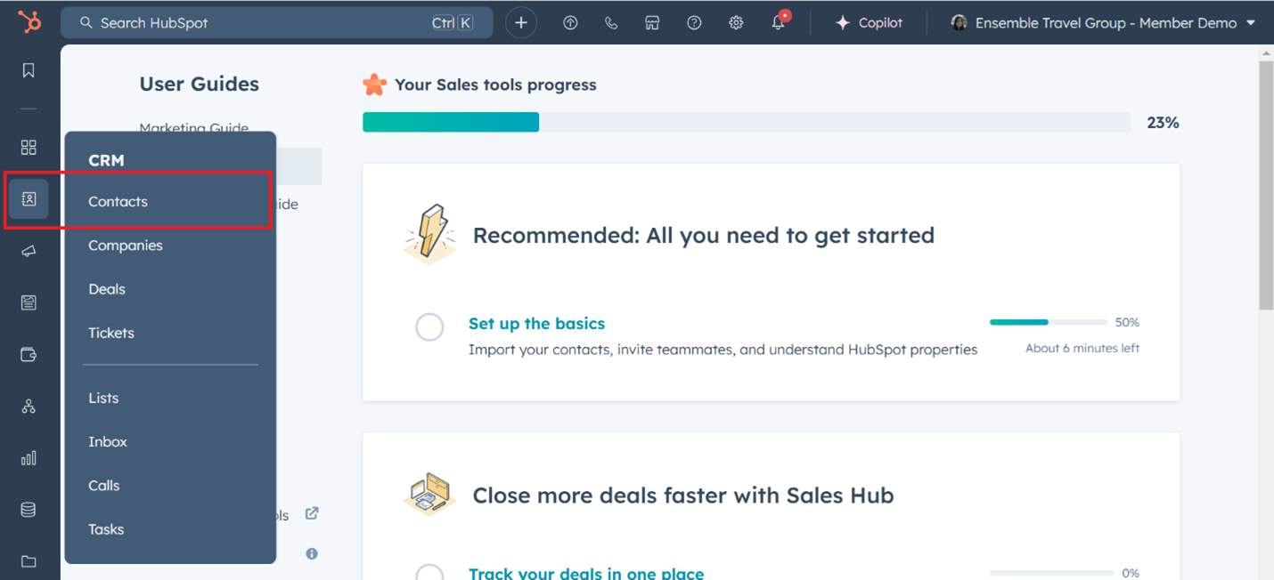 Uploading Contacts into HubSpot for Marketing